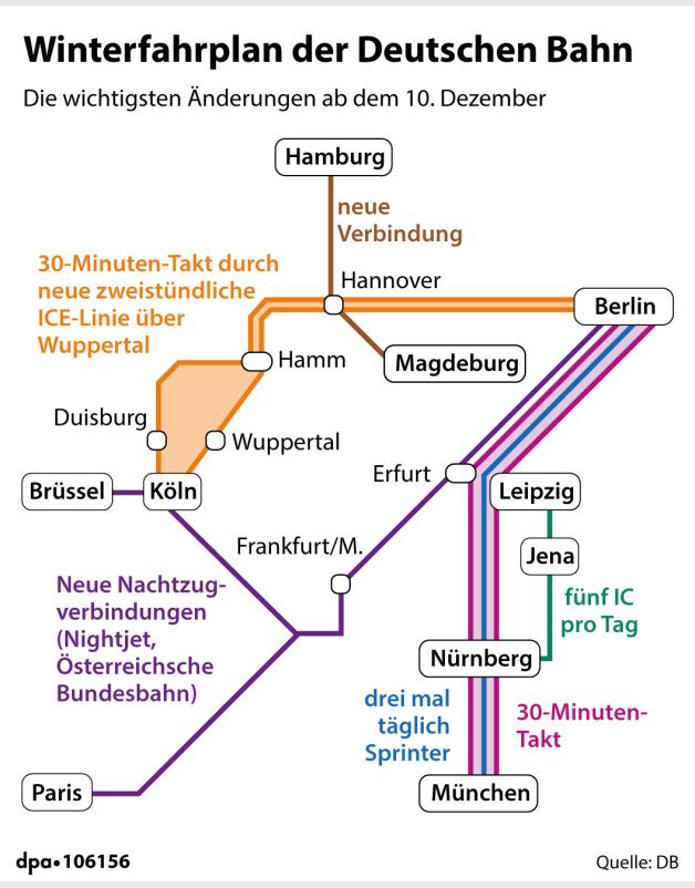 Notfallfahrplan wegen GDL-Streik: Das plant die Deutsche Bahn