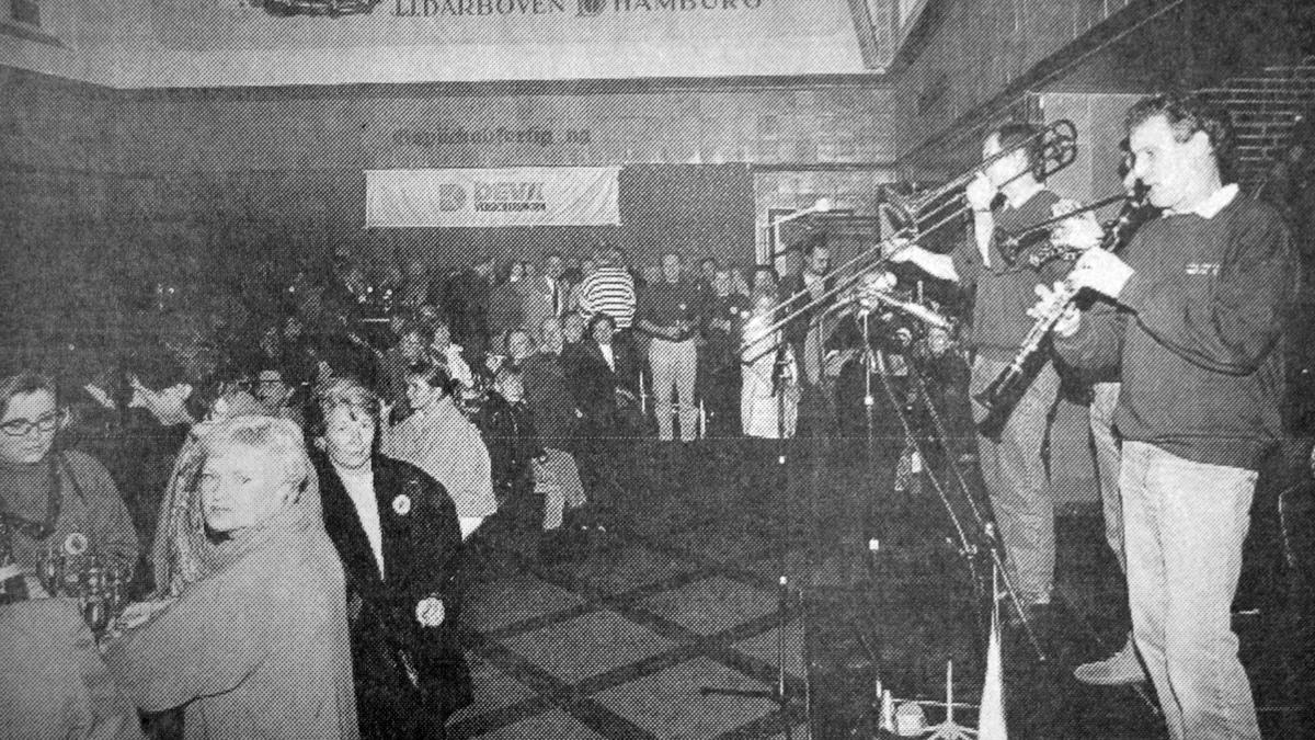 Party im Bahnhof und 3400 neue Glühbirnen: Sylt im November 1992