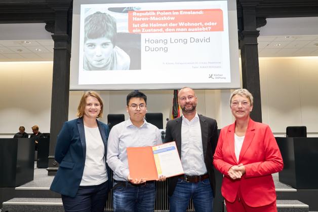 Schüler aus Haselünne gewinnt renommierten Geschichtswettbewerb