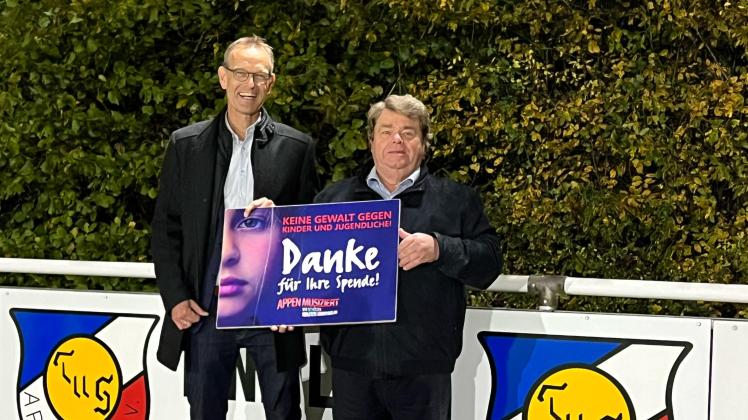 Nach Laufaktion: Appen musiziert freut sich über Spende vom TuS