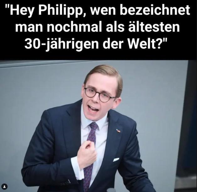 Philipp Amthor und Alterswitze: So reagiert er auf die Memes