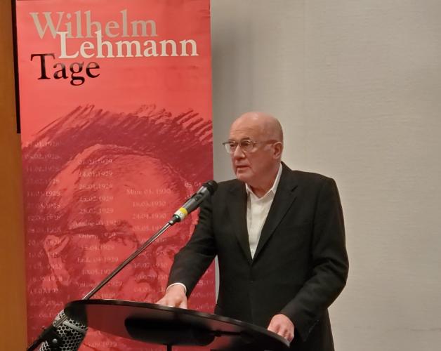 Wilhelm-Lehmann-Tage in Eckernförde: Preisträger Jürgen Nendza