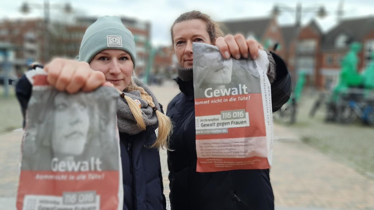 Sylt setzt Zeichen gegen häusliche Gewalt und Gewalt an Frauen