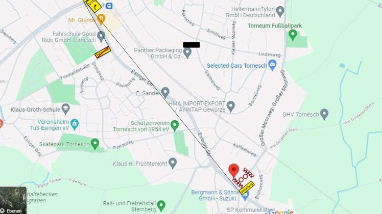 Denkmalstraße in Tornesch bleibt voll gesperrt