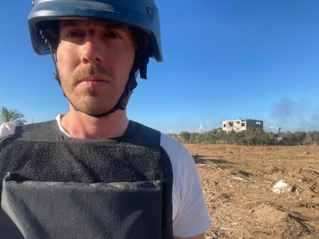 Eutin: Was Spiegel-Reporter Jonathan Stock in Gaza erlebte