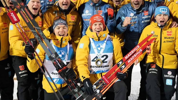Deutscher Biathlon-Doppelerfolg für Rees und Strelow | NOZ
