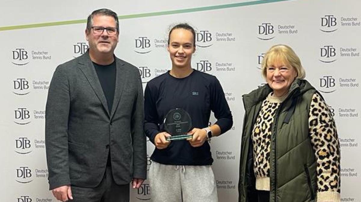 Tennis-Talent Tessa Brockmann: Deutsche Meisterin im U18-Doppel