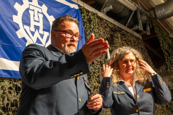 Neuer THW-Chef lädt zur Erbsensuppe ein