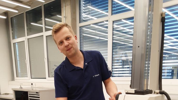 Fabian Willmaring ist bundesweit der beste Azubi im Modellbau