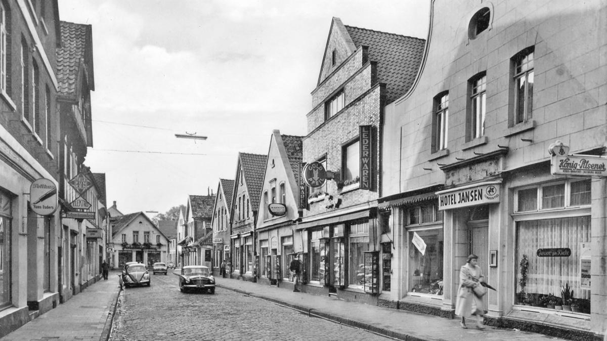 Lingener Zeitreise in Bildern mit Video: Die Große Straße Lingen