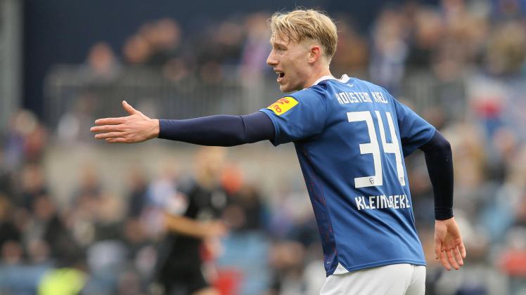 Colin Kleine-Bekel ist der Senkrechtstarter von Holstein Kiel