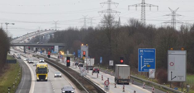 A7 Sperrung Rader Hochbrucke