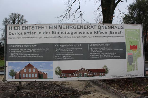 Kinder und Wohnen: Ehepaar Wittrock baut Dorfquartier in Brual