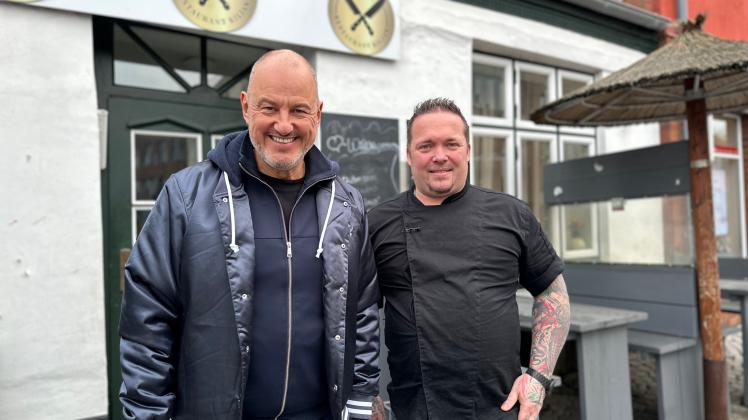 Sternekoch Frank Rosin besucht das Husumer Restaurant „Kilian“