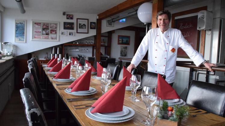 Kappeln: Sturmflut ließ Aalessen im Restaurant Stark platzen