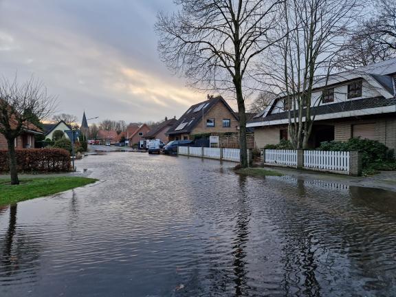 Wunderschone Hochwasser Im Emsland Bild