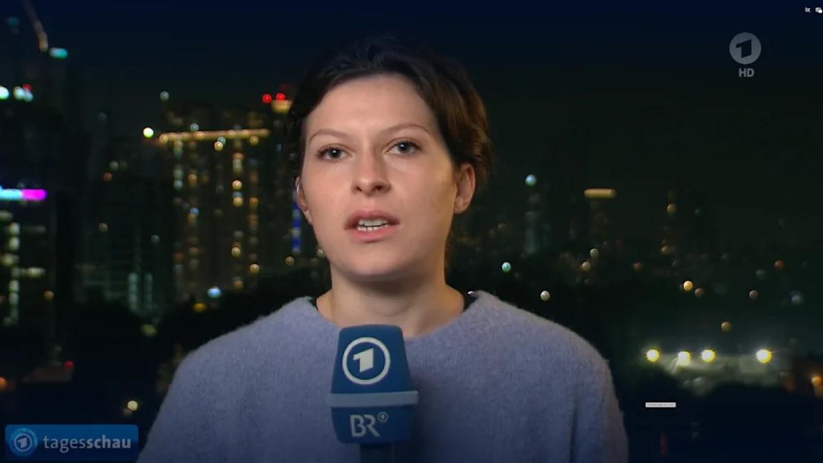 Aussetzer beim Live-Report in Israel: Reporterin verhaspelt sich
