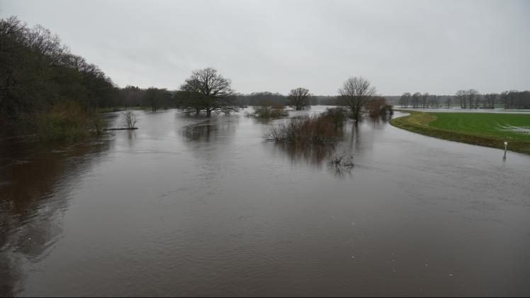 Hase Hochwasser Loningen