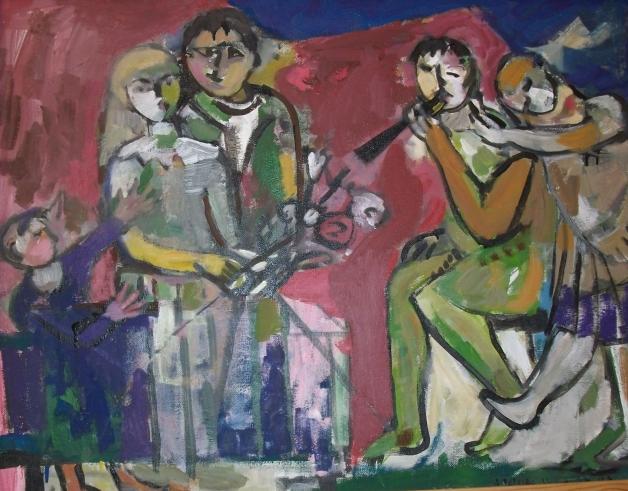 Die bunte Welt der Wedeler Künstlerin Inge Feilcke-Volbrecht | SHZ