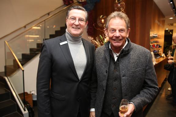 Das shz-Medienhaus und Porsche auf Sylt luden zum Neujahrsempfang