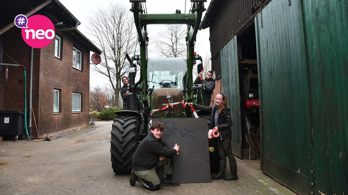 Osterrönfeld: So erleben junge Landwirte die Bauernproteste