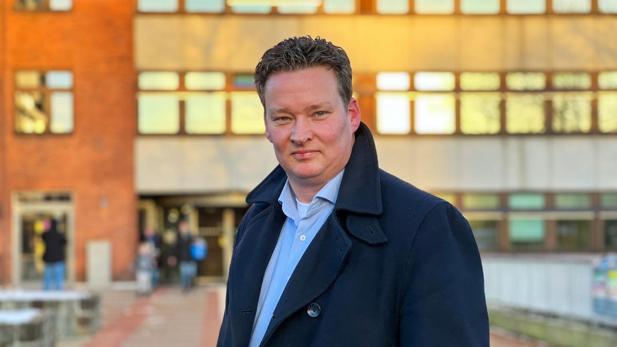 Landratskandidat Tim Albrecht (CDU) zur Kritik an seiner Person