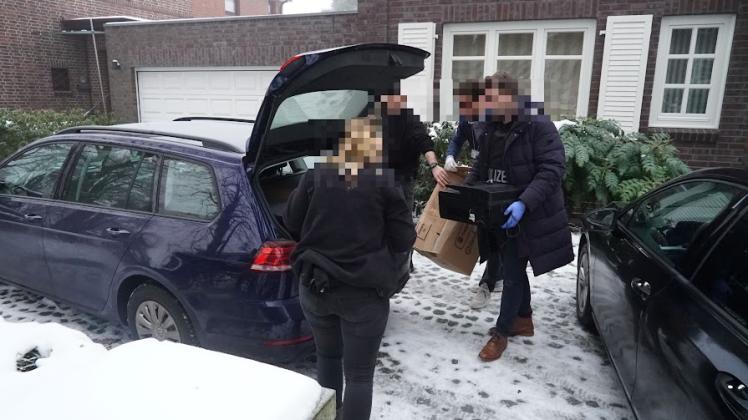 Nach Entführung: Polizeieinsatz im Haus von Christina Block