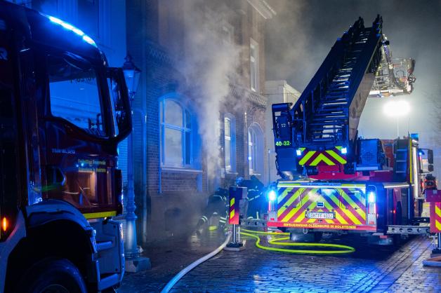 Brandstiftung in Oldenburg? Großfeuer in Kinderarztpraxis