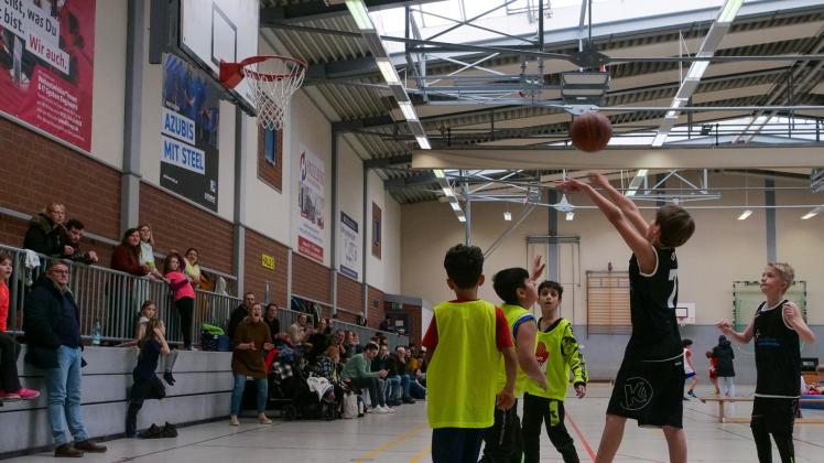 So lief der Spieltag der Basketball-Grundschulliga Ganderkesee