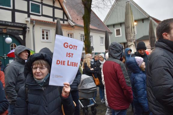 Demo gegen rechts in Bramsche: Das sind die Bilder
