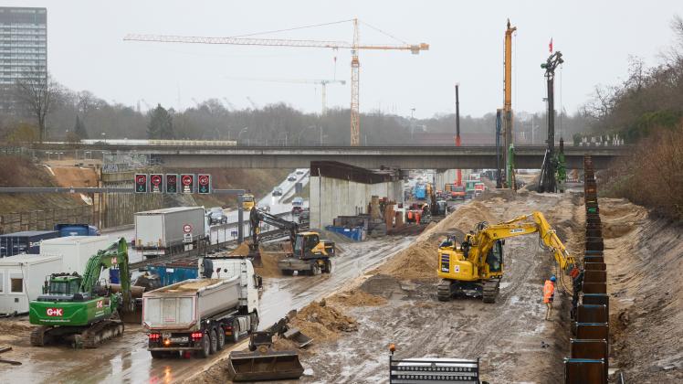 Alle Baustellen und Sperrungen auf Hamburgs Autobahnen 2024