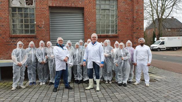 Projekt Milch: Europaschule zu Gast bei Meierei Horst