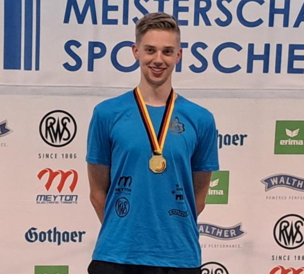 Robin Mertens aus Voltlage gehört zu Deutschlands Schützen-Elite