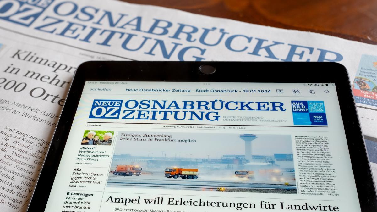 Das E-Paper der NOZ: Tipps und Tricks für die digitale Zeitung