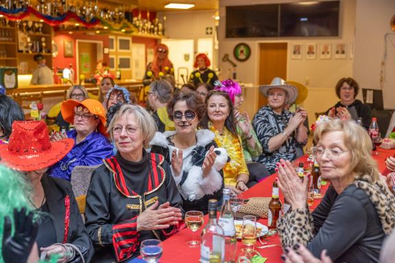 Frauenkarneval 2024 wurde im Schützenhaus in Belm-Icker gefeiert.