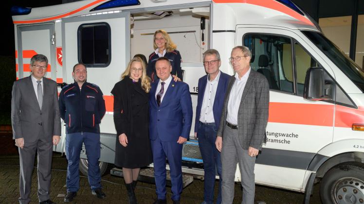 Caritas Osnabrück spendet Rettungswagen an Partner-Landkreis