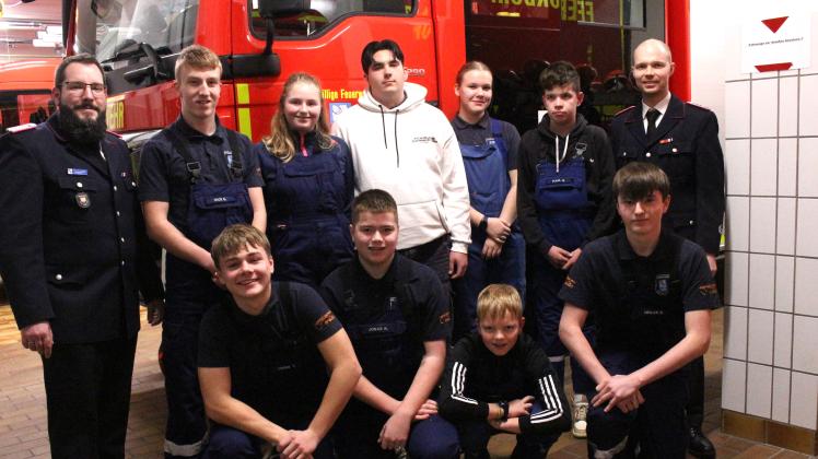 Neuer Jugendausschuss bei der Feuerwehr Brokdorf
