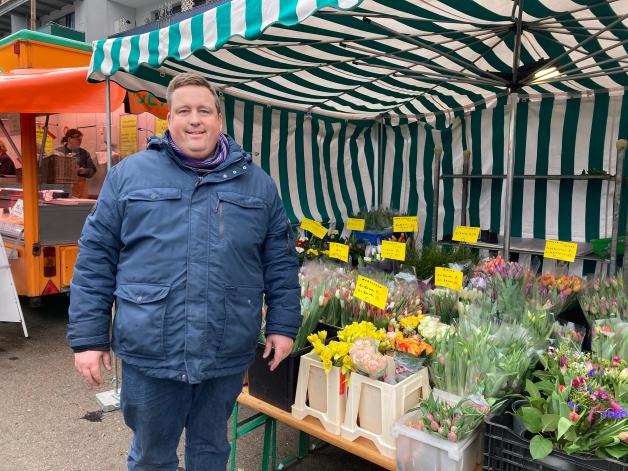 Neuer Wochenmarkt-Chef in Ahrensburg will Leerstand bedeitigen