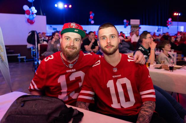 Übertragung des 58. Super Bowl 2024 im Osnabrücker Alando