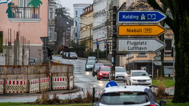 Central Hotel: Fünf Tage Sperrung am Neumarkt in Flensburg