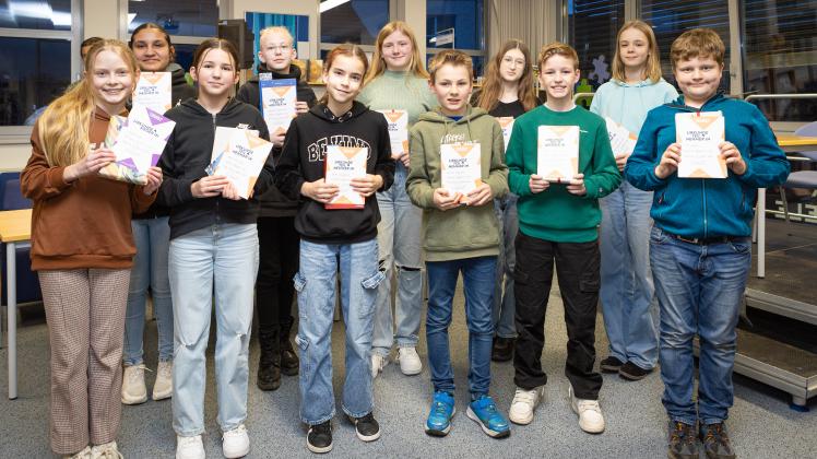 Vorlesewettbewerb 2024: Die Siegerin vom Kreisentscheid in Melle
