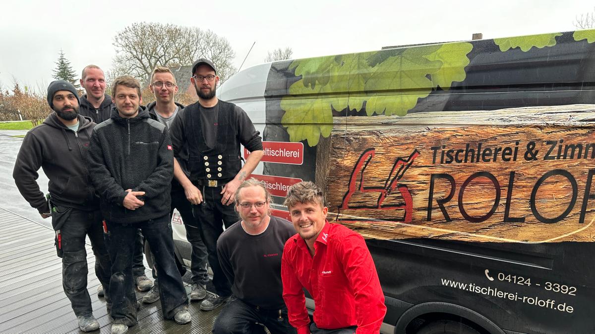 Tischlerei Roloff in der Engelbrechtschen Wildnis wächst