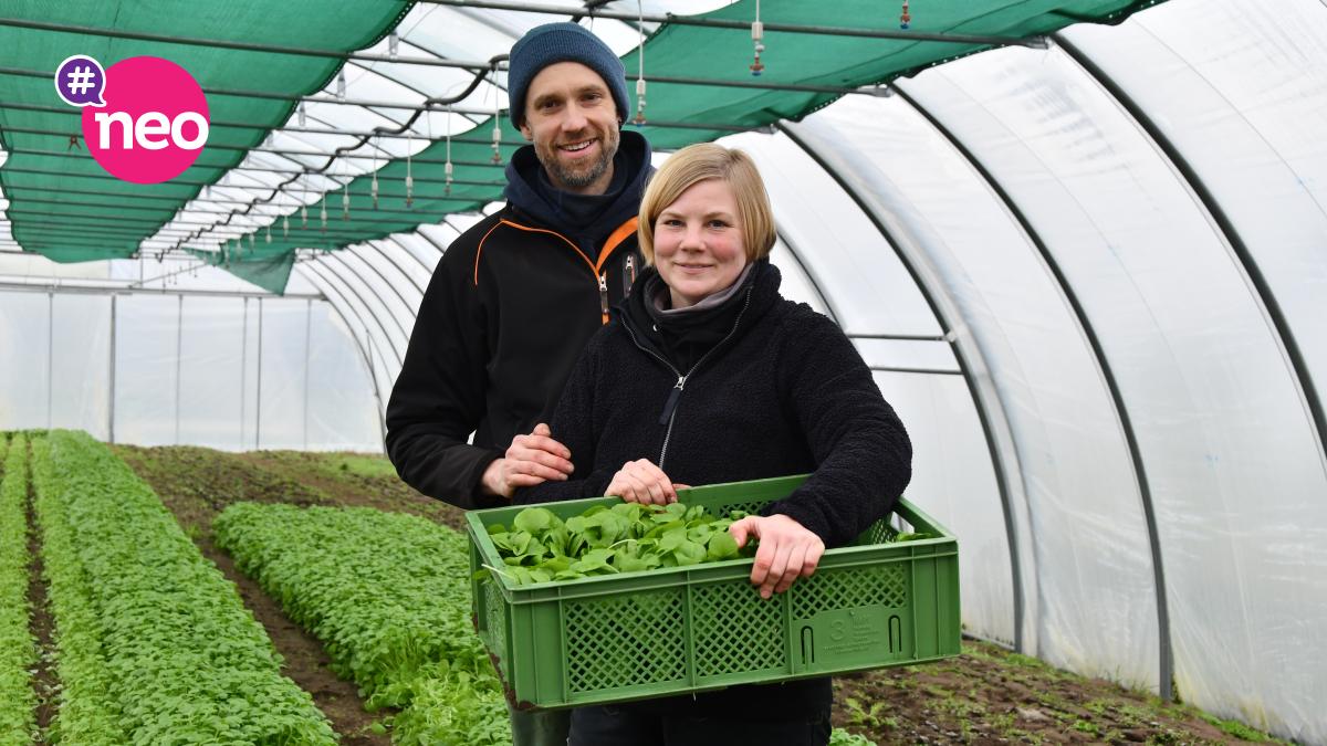 Ellerdorf: Biobauern Anna und Simon Schmitz in der Nordreportage