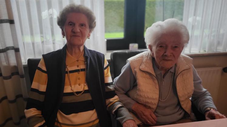 Freundinnen aus dem Emsland feiern zusammen 100. Geburtstag