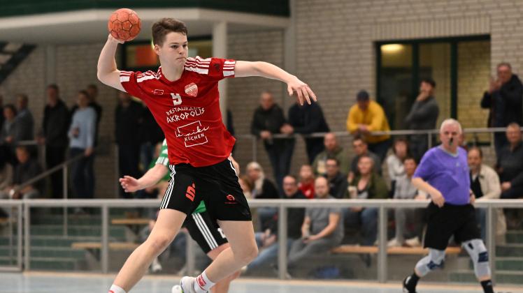 Bramsches Handball-Youngster David Remme ist TuS-Stammspieler