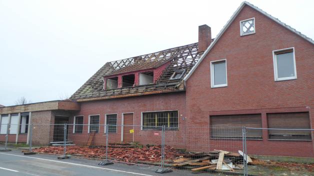 Gaststätte Duwendag-Wessel in Lotte-Wersen abgerissen