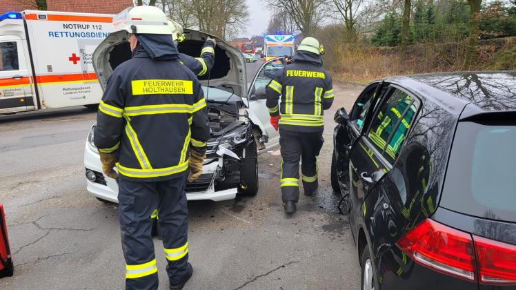 Schwerer Unfall auf der Dorfstraße in Lingen-Biene
