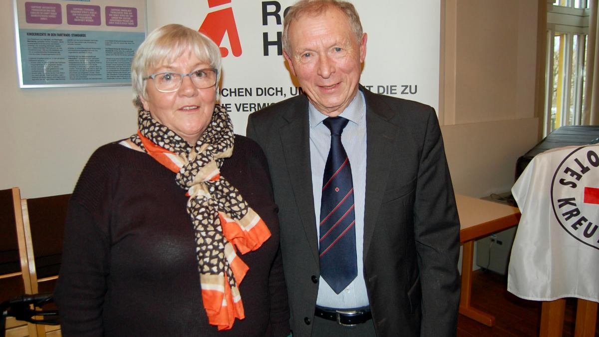 Frauke Voß übernimmt das DRK Kellinghusen von Wolfgang Preißner