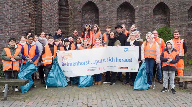 Zahlreiche Freiwillige für „Delmenhorst … putzt sich heraus!“