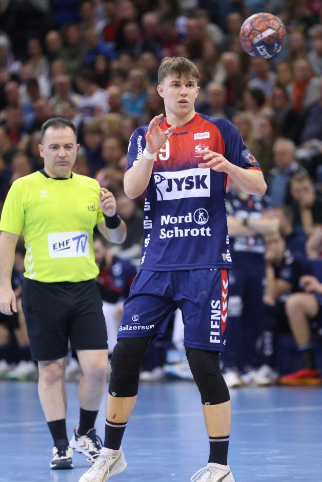 Arv Kinsky: Erster Profieinsatz bei der SG Flensburg-Handewitt
